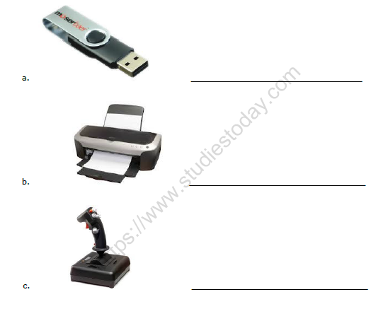 Cbse Class 3 Computer Practice Worksheet